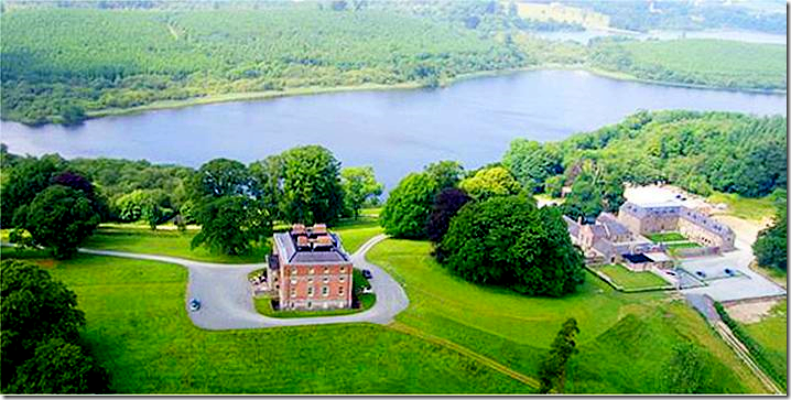 antique french living: Bellamont Forest: Palladian Villa in Ireland